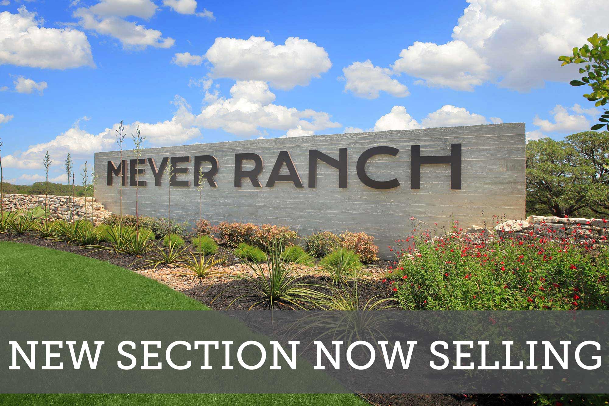 Now Selling New Homes in Meyer Ranch New Braunfels, TX | David Weekley ...